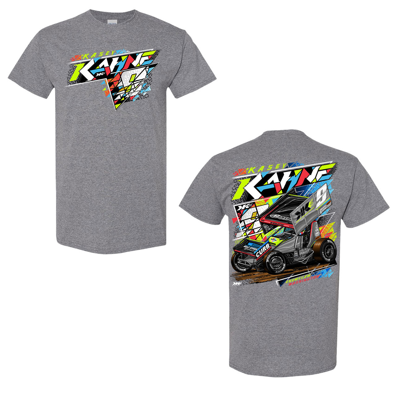 Breaking the Mirror T-Shirt - Graphite Heather – Kasey Kahne